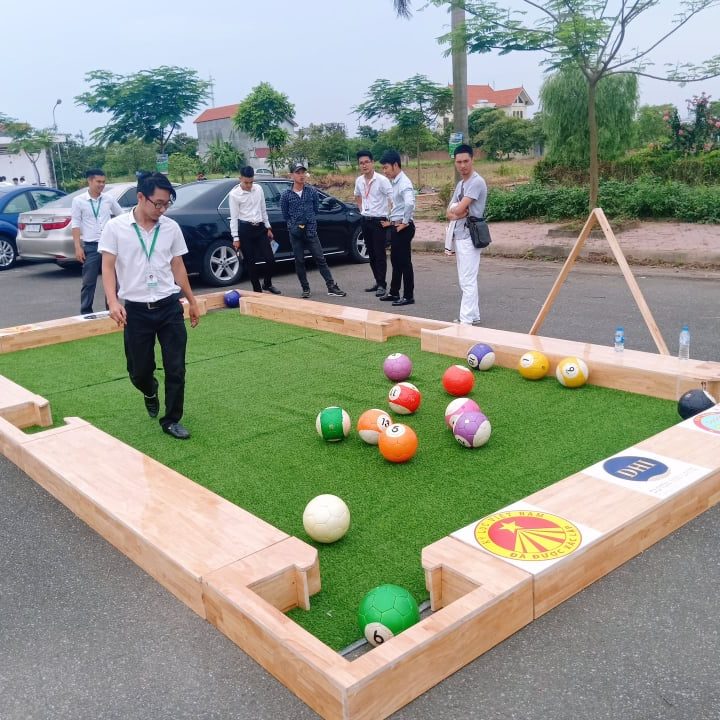 » Bộ Sản Phẩm SNOOKBALL 16 BÓNG (D6600mm x R3600mm x C150mm)